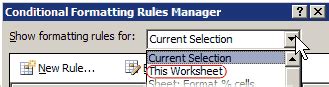 Excel How To Edit A Conditional Formatting Rule
