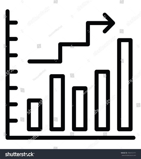 Bar Graph Growth Icon Symbolising Growth เวกเตอร์สต็อก ปลอดค่าลิขสิทธิ์ 784372771 Shutterstock
