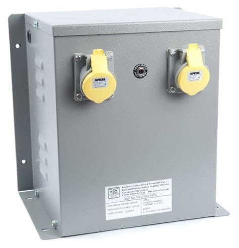 Ws Enclosed 240 110v Input Protected Transformer 3kva