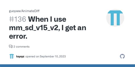 When I Use Mmsdv15v2 I Get An Error · Issue 136 · Guoyww