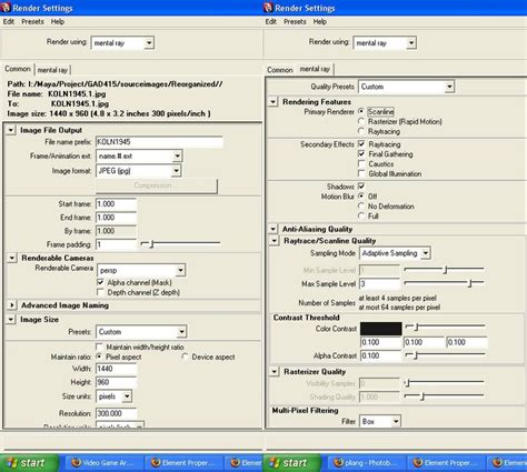 Ask A Fellow Polycounter Maya Mental Ray Issue — Polycount
