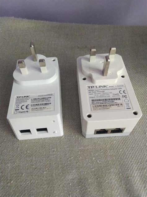 Tp Link Av Powerline Adaptor Computers Tech Parts Accessories Networking On Carousell