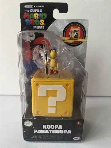 Jakks Pacific Super Mario Bros 2023 Movie Koopa Paratroopa Minifigure