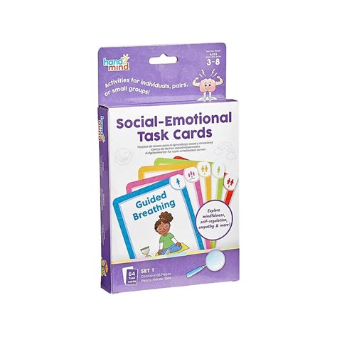Hand2mind Social Emotional Task Cards 95336 Image 1