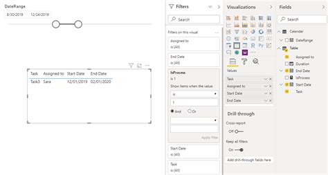 solved re show tasks in specific month using date slicer microsoft