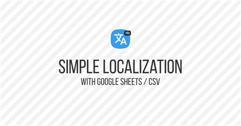 Simple Localization Pro Integration Unity Asset Store