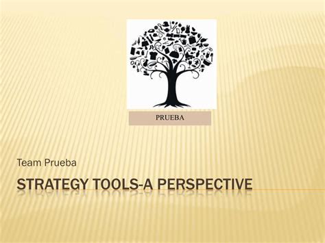 pdf strategy tools a perspective dokumen tips