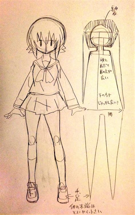 Аниме рисунки пропорции 30 фото