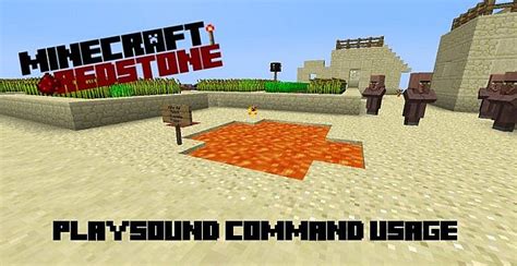 16 Usage Of Playsound Command Minecraft Map