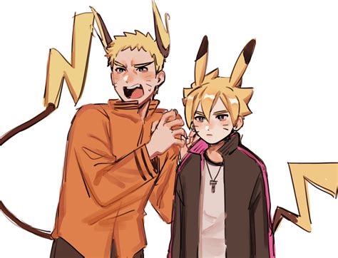 ⚡naruto And Boruto Pikachu⚡ Uzumaki Boruto Wallpaper 44082932