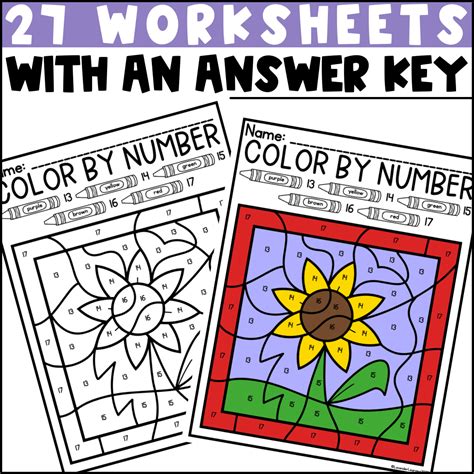 Fall Color By Code Fall Color By Number Fall Color By Letter Made By Teachers