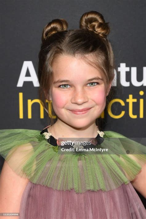 Raegan Revord Attends The Premiere Of Disneys Dumbo At El Capitan