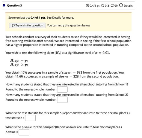 solved question 3 b 0 4 1 pt 5 0 3 99 details score on last