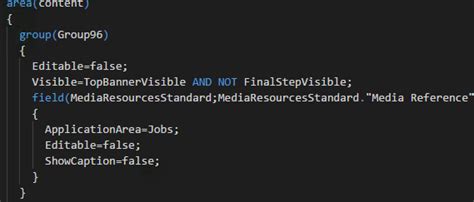 Lables For Groups Are Shown In Page Issue Microsoft AL GitHub