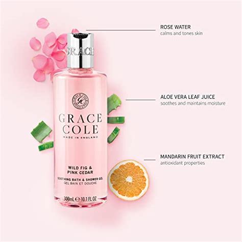 Grace Cole Wild Fig And Pink Cedar Care Duo 2x300ml Essential Oils