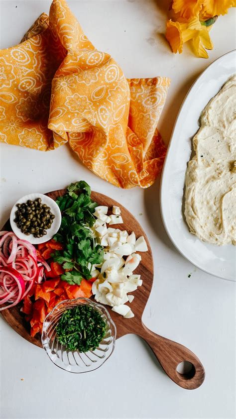 Deconstructed Deviled Eggs Dip For Easter A Table Top Affair