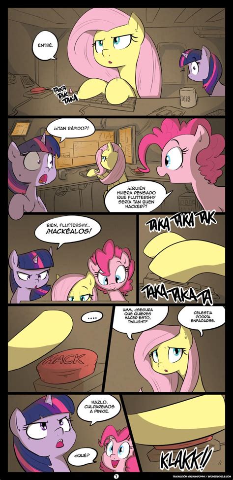 Hacker Battle Part Canterlot Comics