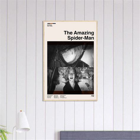 The Amazing Spider Man Movie Poster Wall Poster Premium Unframed