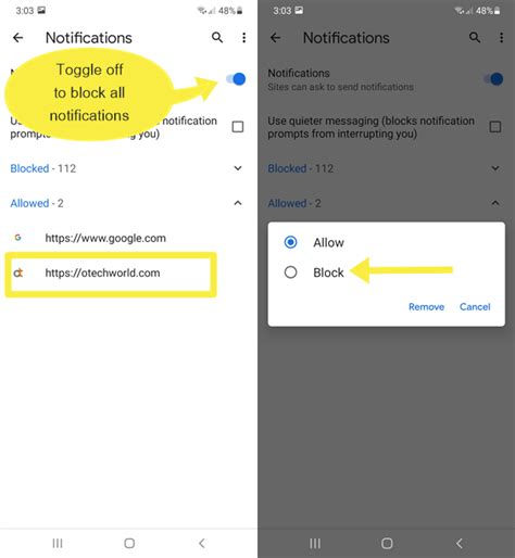 How To Turn Off Google Chrome Push Notifications OTechWorld