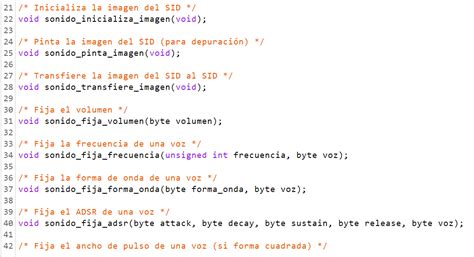 Desarrollo De Una Librería De Sonido En C Programación Retro Del Commodore 64