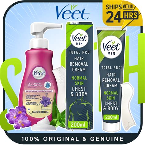 Genuine Veet Gel Hair Removal Cream Sensitive Formula With Aloe Vera
