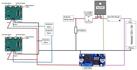 M LED Stripe An Arduino Nano Oder Uno Mit HC SR Und Netzteil A A Page Deutsch