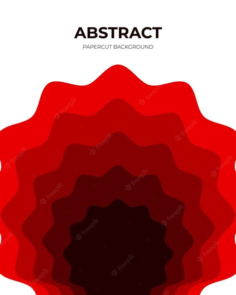 Premium Vector Abstract Gradient Papercut Background Vector