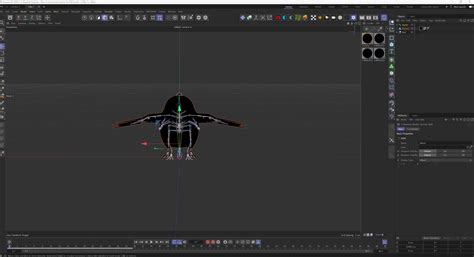 cinema 4d 한국 유저그룹 fbx모델파일에 애니메이션fbx 파일 적용 시키기