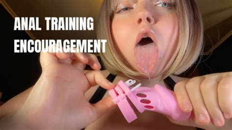Christithequeenn Anal Training Encouragement Manyvids