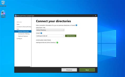 Set Up Microsoft Entra Connect Matrixpost Net