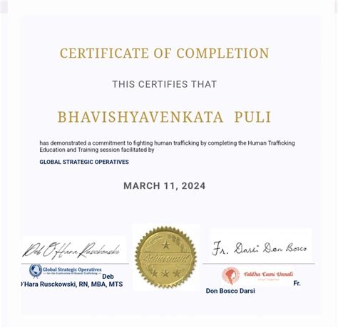 Bhavishyavenkata Puli On Linkedin Humantrafficking