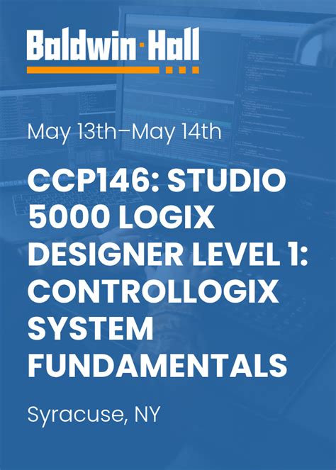 CCP Studio Logix Designer Level ControlLogix System