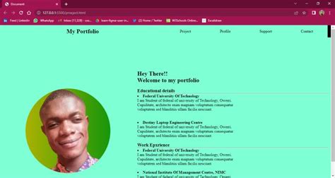 Godwin Cosmos On Linkedin Html Css