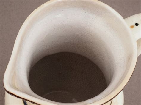 Кувшин глечик в русском стиле с растительным орнаментом Российская Аукционы Аукционный