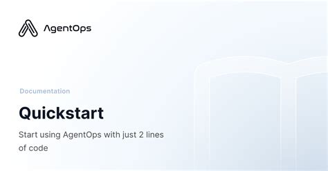 Quickstart Agentops