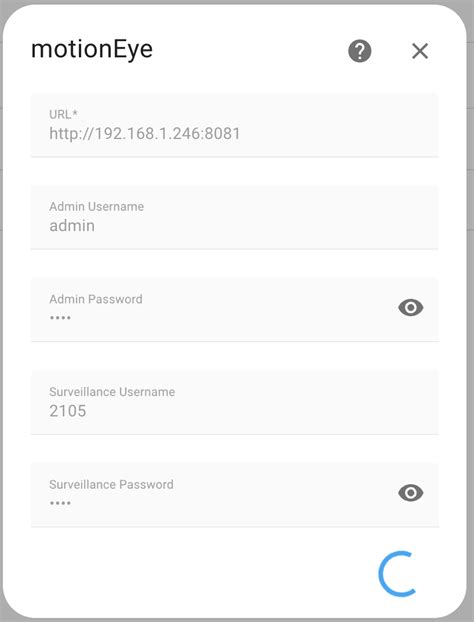 motioneye on dashboard configuration home assistant community