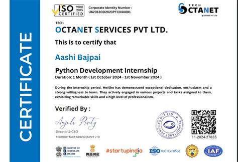 aashi bajpai on linkedin wrapping up my python development internship