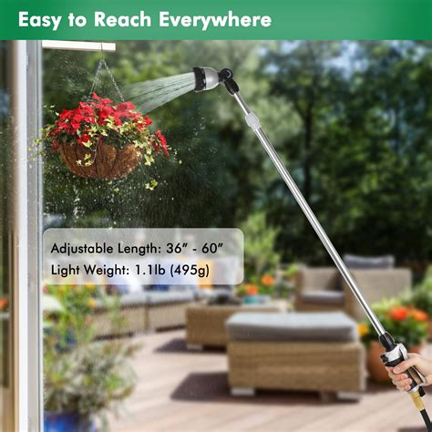 Mua Restmo 36” 60” 3ft 5ft Metal Watering Wand Long Telescopic Tube