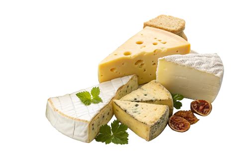 Assorted Gourmet Cheese Selection Brie Cheddar Camembert Blue