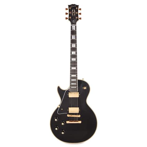 Gibson Custom Shop 1968 Les Paul Custom Lefty Cme Spec Ebony Vos