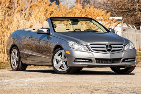 7k Mile 2013 Mercedes Benz E350 Cabriolet For Sale On Bat Auctions