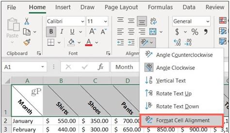 Mastering Text Orientation In Excel A Comprehensive Guide Enjoytechlife