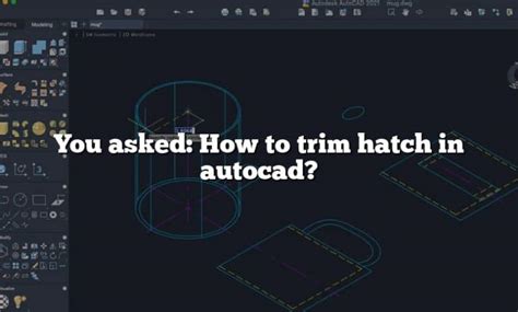 You Asked How To Trim Hatch In Autocad