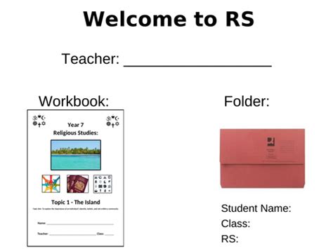 The Island Full Sow Workbook And Pp Teaching Resources