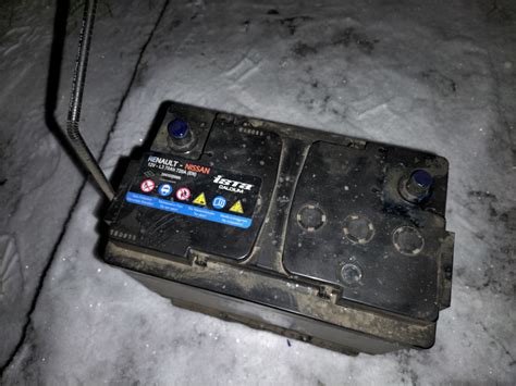 Замена оригинального АКБ Renault-Nissan 244105898R на TYUMEN BATTERY ...