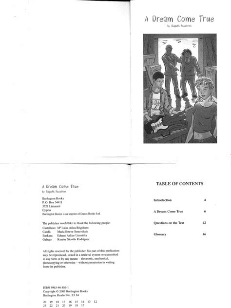 A Dream Come True Pdf