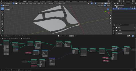 How To Fill Streets Correctly With Geometry Nodes Modeling Blender