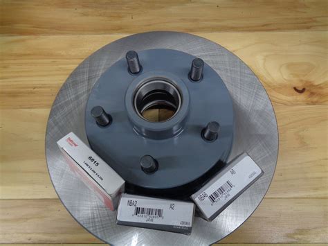 Car Front Rotor With Bearings And Seal Turner Brake