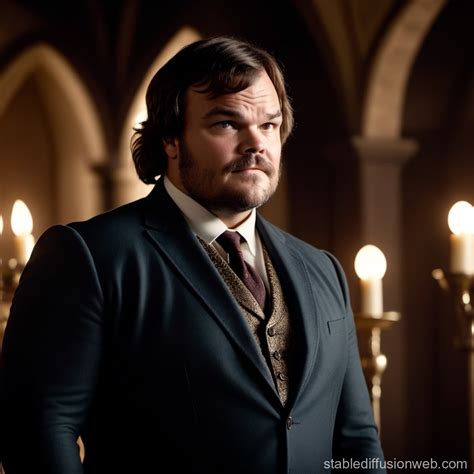 Jack Black Fights Small Dragon With Sword Stable Diffusion Online