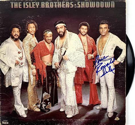 Lot Detail The Isley Brothers Ron Isley Signed Showdown Record